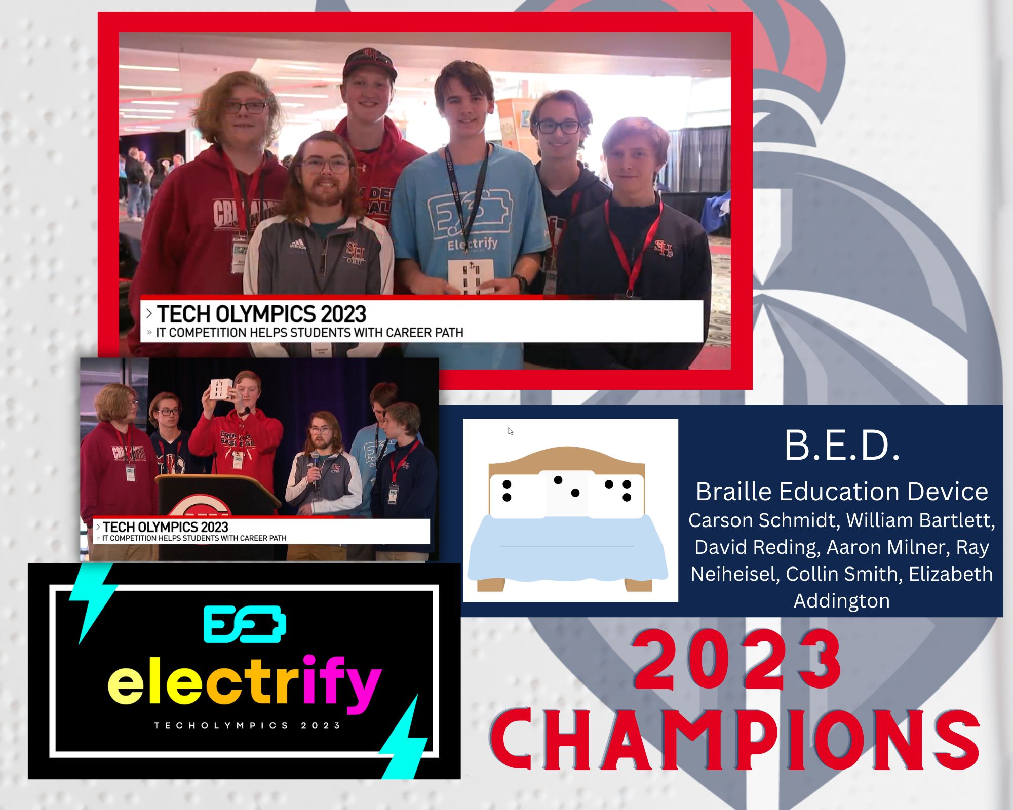 SHDHS Tech Olympics 2023 Champions | St. Henry District High School